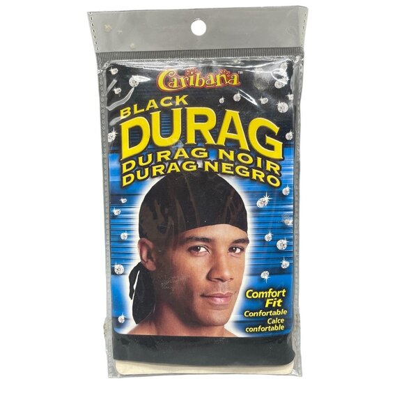 None | Grooming | Caribana Durag Black Comfort Fit Comfortable New In ...
